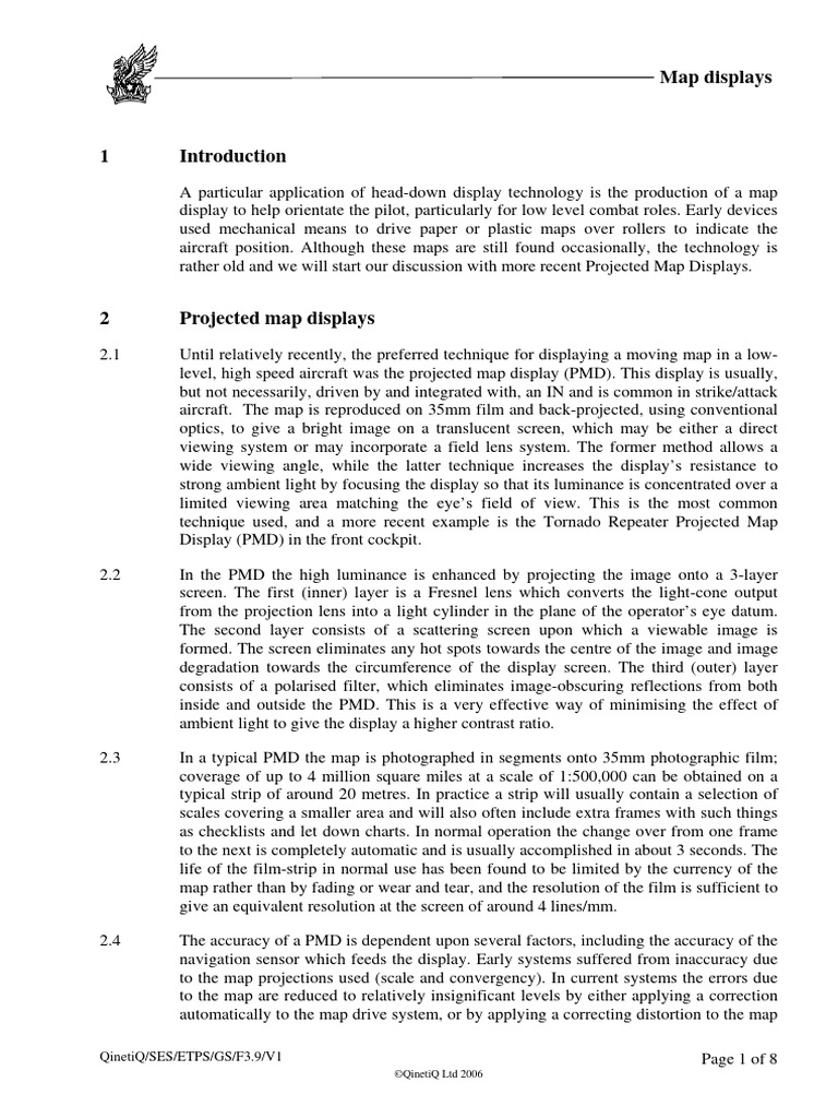 F3.9 Map Displays | PDF | Image Scanner | Video
