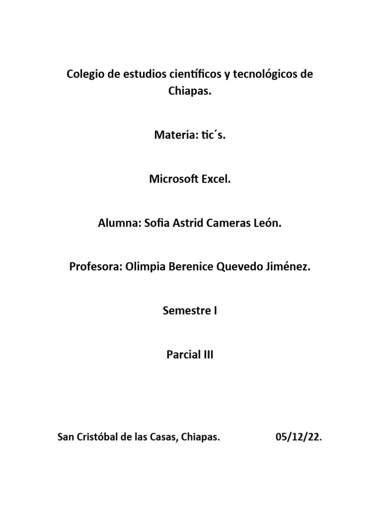 Excel | PDF | Microsoft Excel | Hoja de cálculo Excel | PDF | Microsoft Excel | Hoja de cálculo