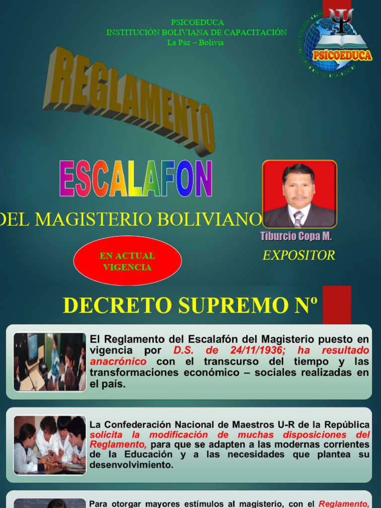 4-Reglamento Esc. y Faltas Sanciones | PDF | Maestros | Bolivia
