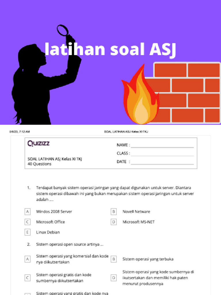 TUGAS XI Latihan Soal ASJ | PDF