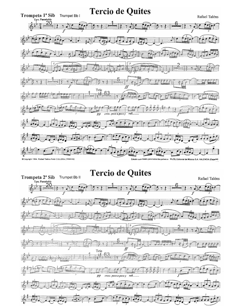 Tercio de Quites PDF | PDF