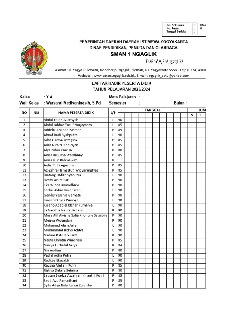 Form Penilaian 1. | PDF