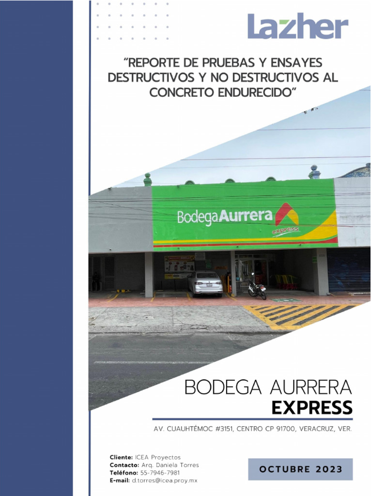 Reporte Bodega Aurrerá | PDF | Ultrasonido