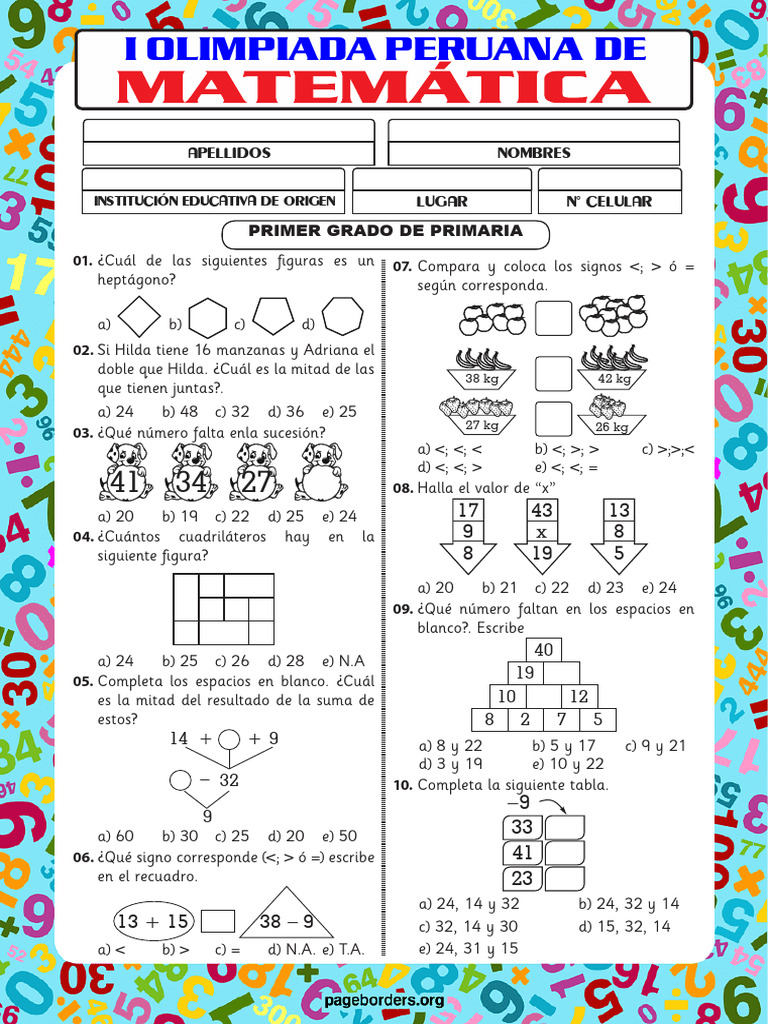 1er de Primaria Virtual | PDF