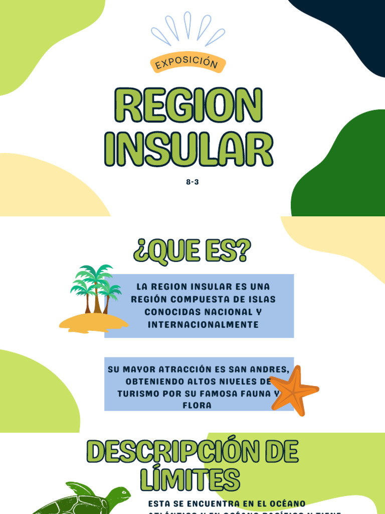Explorando la Región Insular de Colombia | PDF