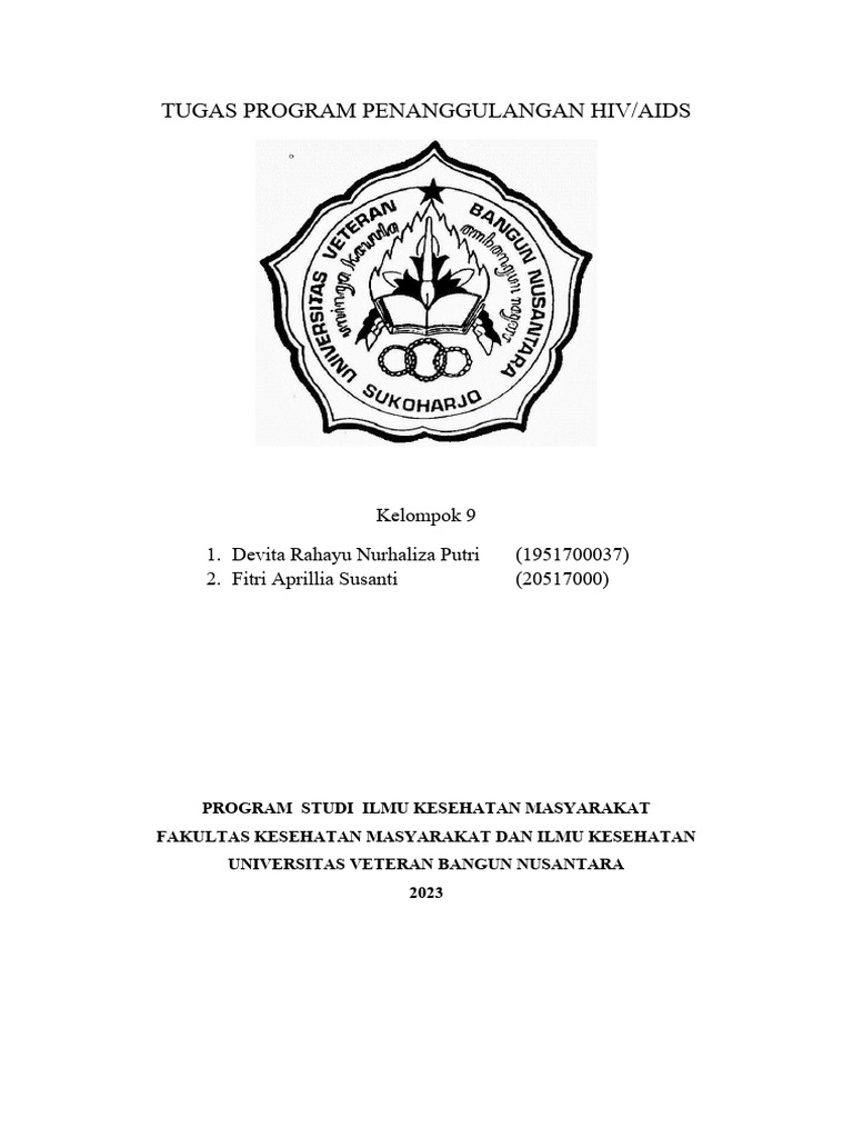 Tugas Program Penanggulangan Hiv | PDF