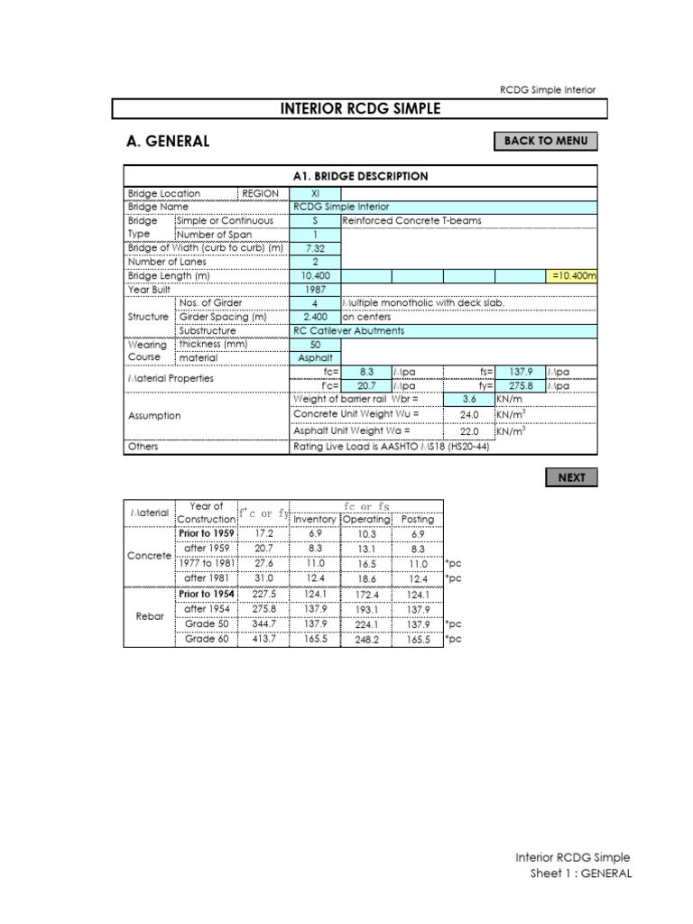 Interior RCDG Simple | PDF | Strength Of Materials | Architectural Design