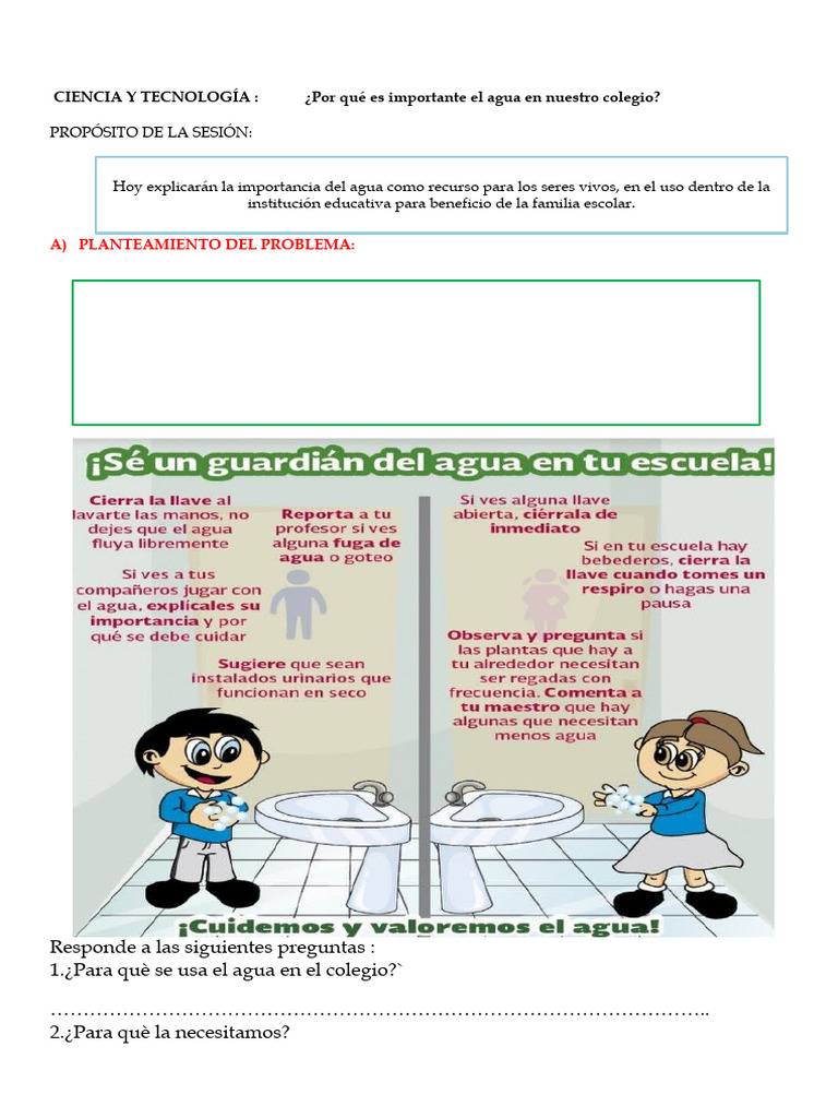 C y T ¿ Por Què Es Importante ........ | PDF | Agua | Humano