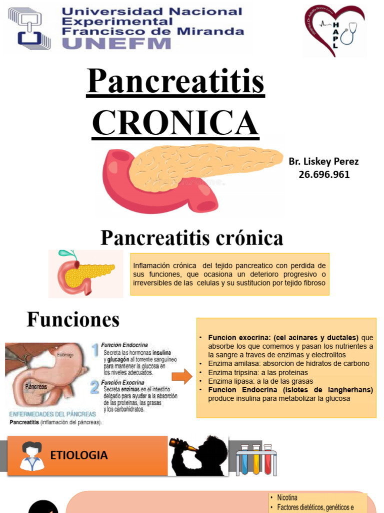 PANCREATITIS | PDF | Causas de la muerte | Medicina CLINICA