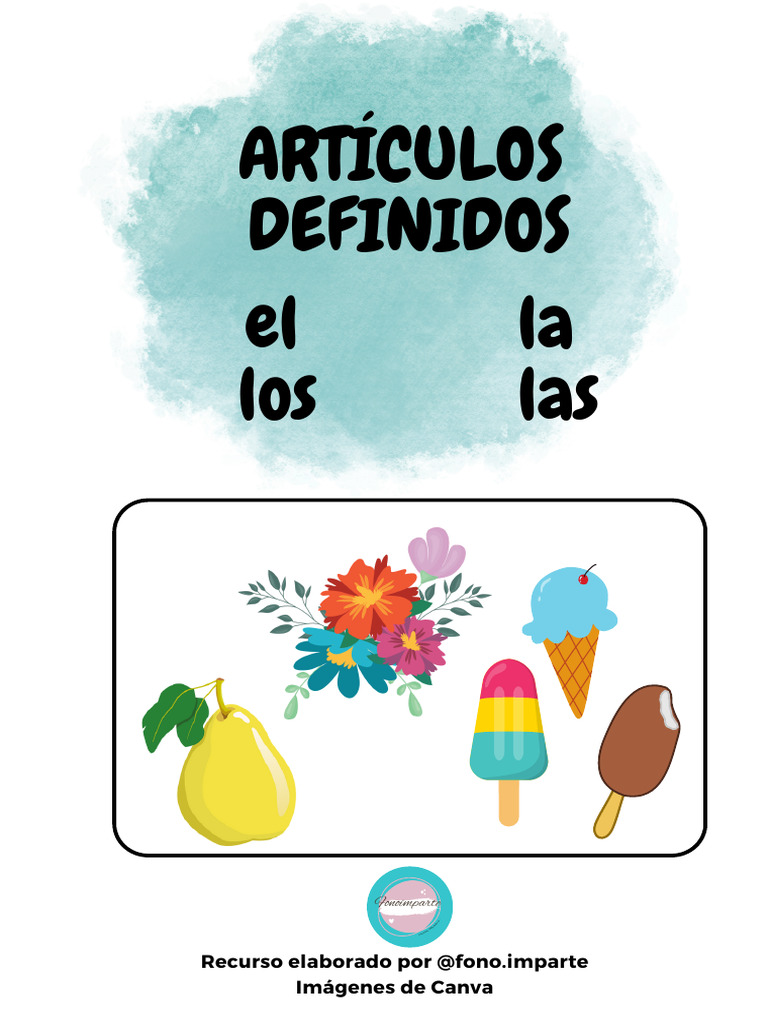 Artículos Definidos | PDF
