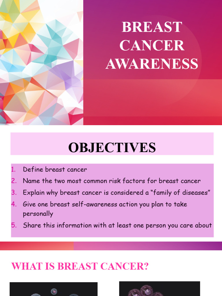 Breast Cancer Awareness | PDF | Breast Cancer | Cancer