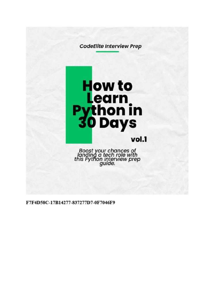 how-to-learn-python-in-30-v2-pdf-python-programming-language
