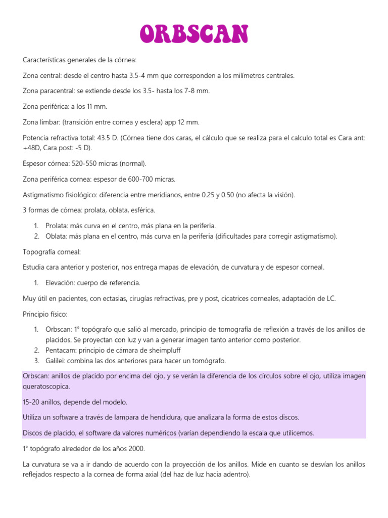 Orbs Can | PDF | Córnea | Ojo humano