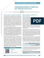BSRM Rehabilitation Standards Overview | PDF | Physical Therapy ...