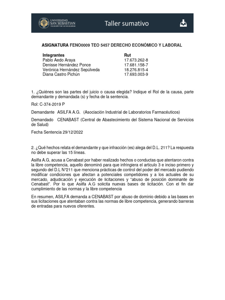 Taller S7 Feno0009 Teo 5457 | PDF | Justicia | Crimen y violencia