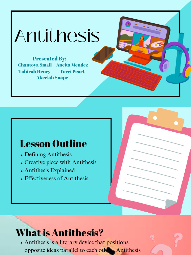 Antithesis - English A Presentation | PDF