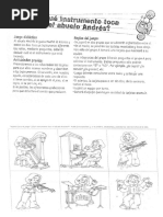 Loteria de Instrumentos Musicales | PDF