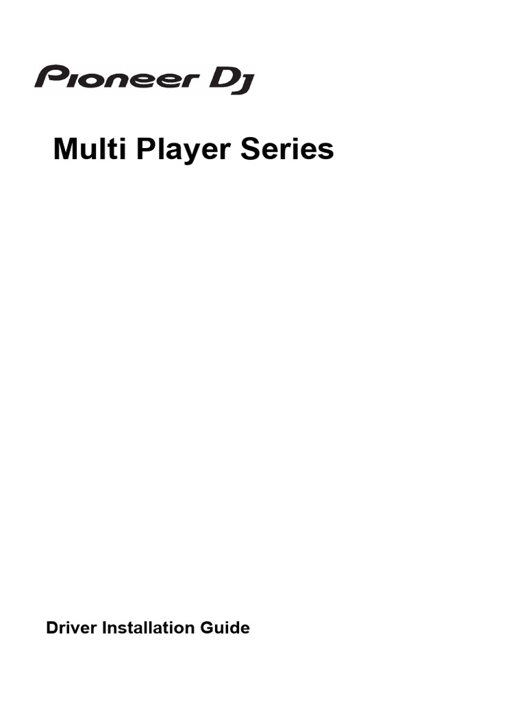 CDJXDJ Driver Install Guide Sep2020 en | PDF | Installation (Computer Programs) | License