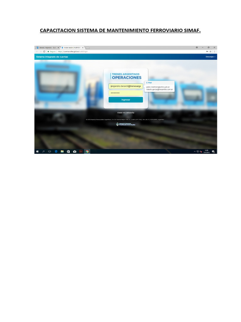 Curso SIMAF(1) | PDF | Informática | Software