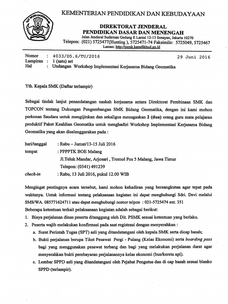 Undangan Workshop Geomatika TOPCON | PDF
