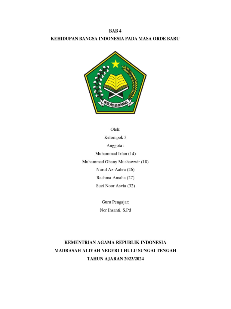 BAB 4 Kelompok 3 Man 1 HST | PDF