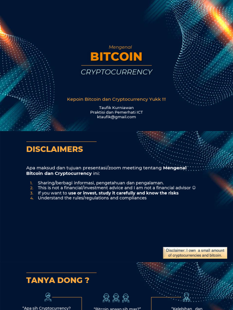 Mengenal Bitcoin Dan Cryptocurrency by Taufik Kurniawan | PDF | Cryptocurrency | Bitcoin