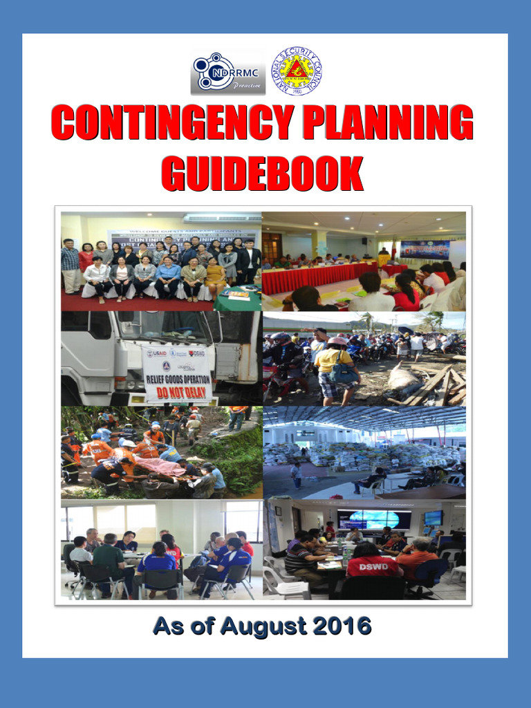 Contingency Planning CP Guidebook 2016 | PDF | Disaster Risk Reduction ...