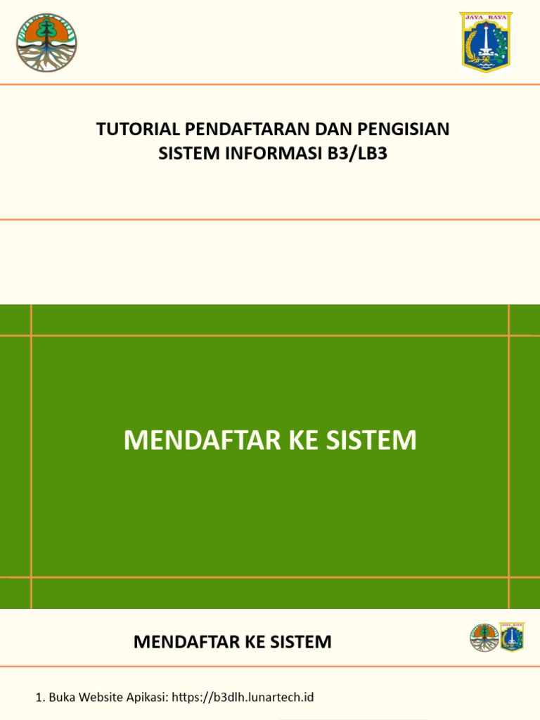Tutorial Input Perusahaan | PDF