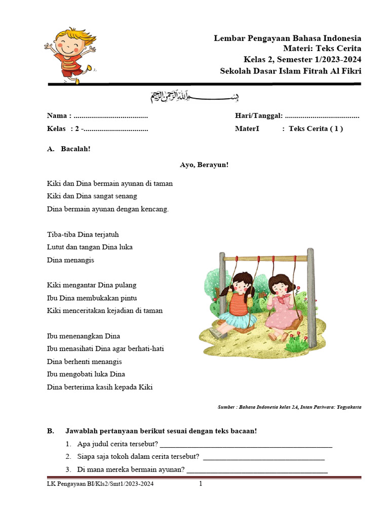 Pengayaan BI - 1 | PDF