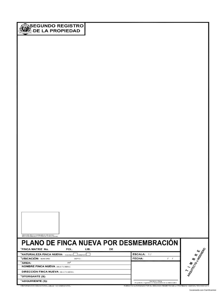 Formato de Plano | PDF