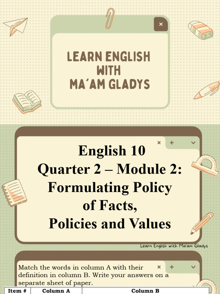 Eng10 q2 m2 | PDF