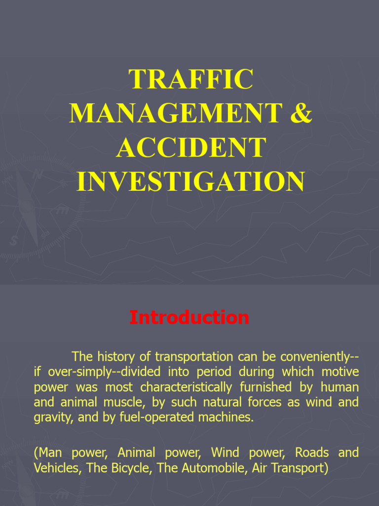 2023 Traffic Management | PDF | Traffic | Traffic Congestion