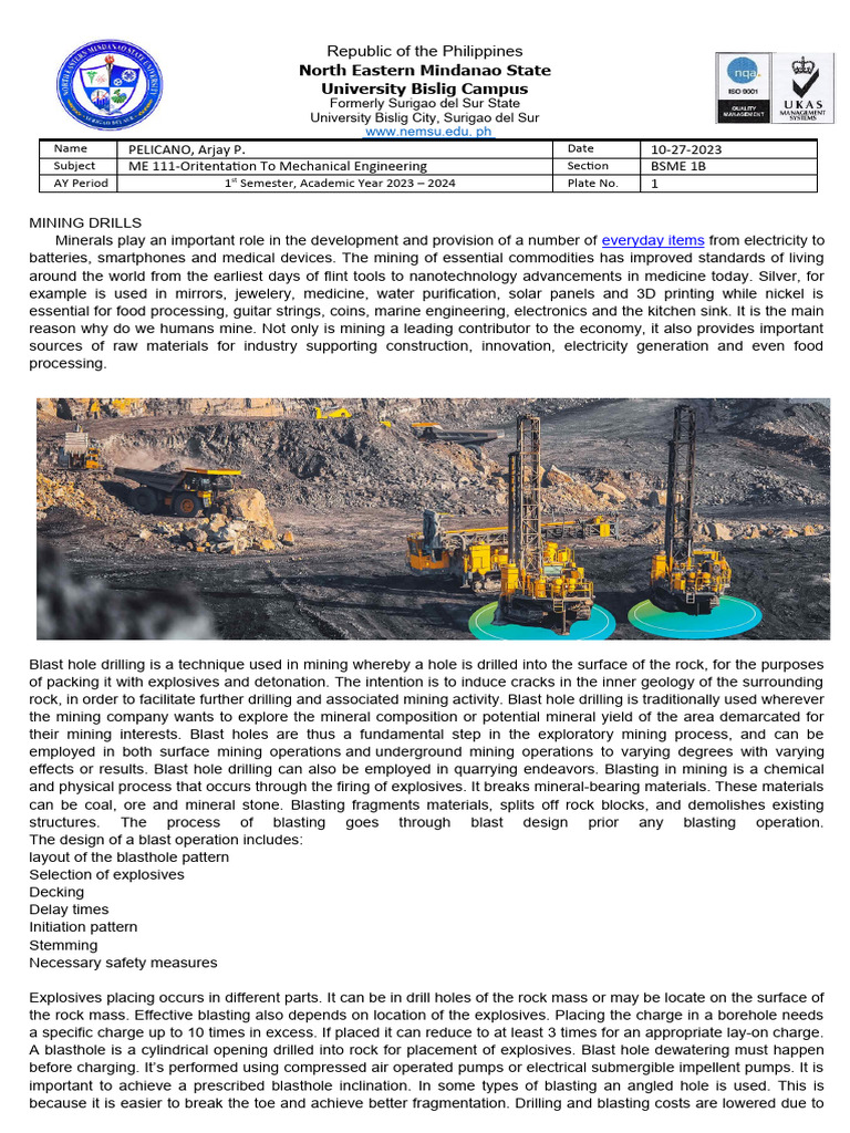 Engineering Plate Format - Pelicano | PDF | Sugarcane | Mining