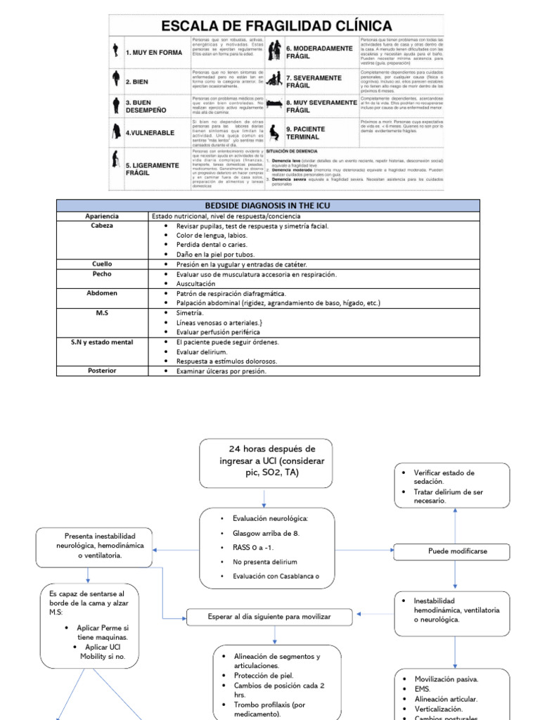 Escalas Y M T PDF Medicina CLINICA Especialidades Medicas