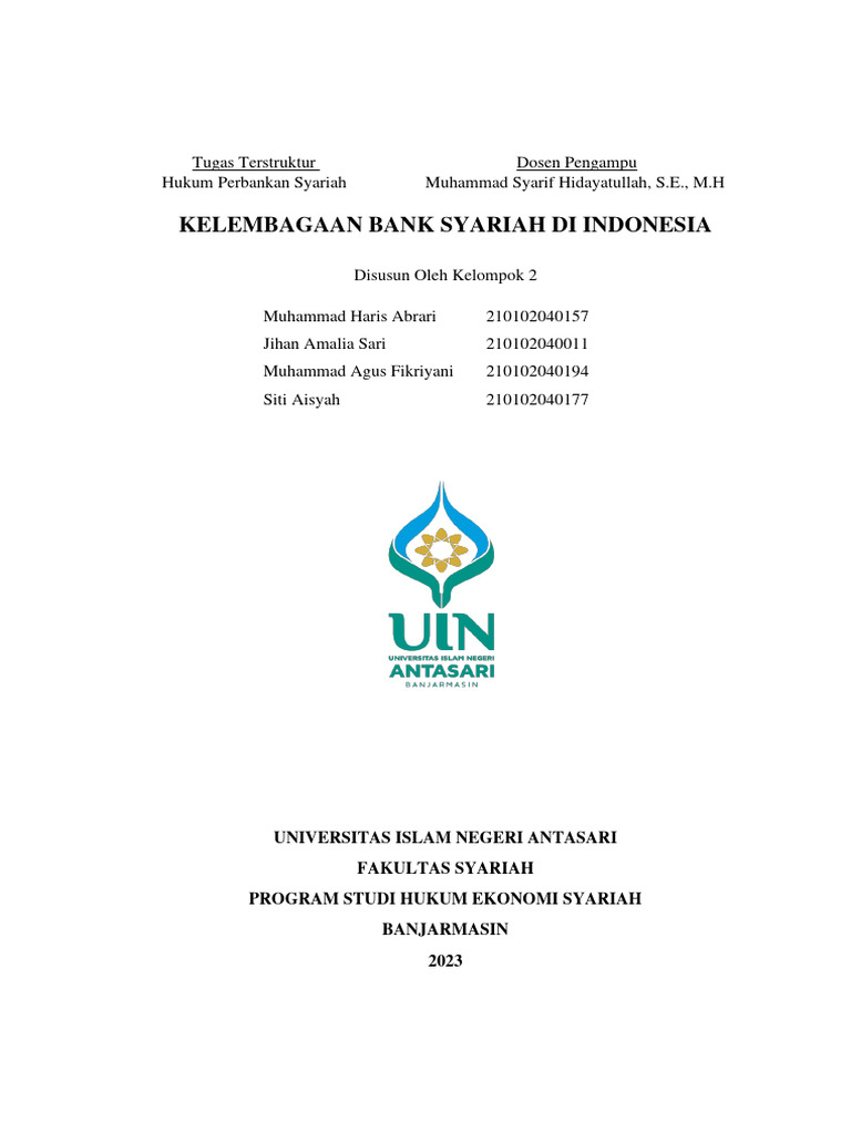 Hk. Perbankan Syariah | PDF | Pengelolaan Keuangan & Uang