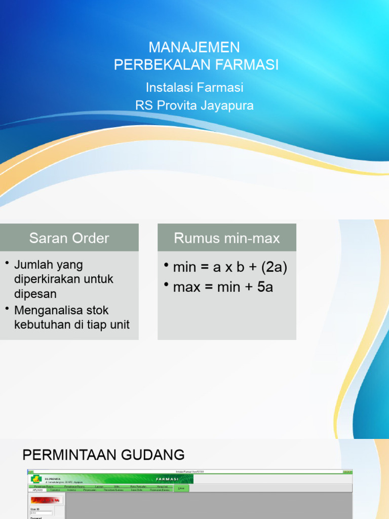 Manajemen Farmasi Modul VB (Farmasi) | PDF