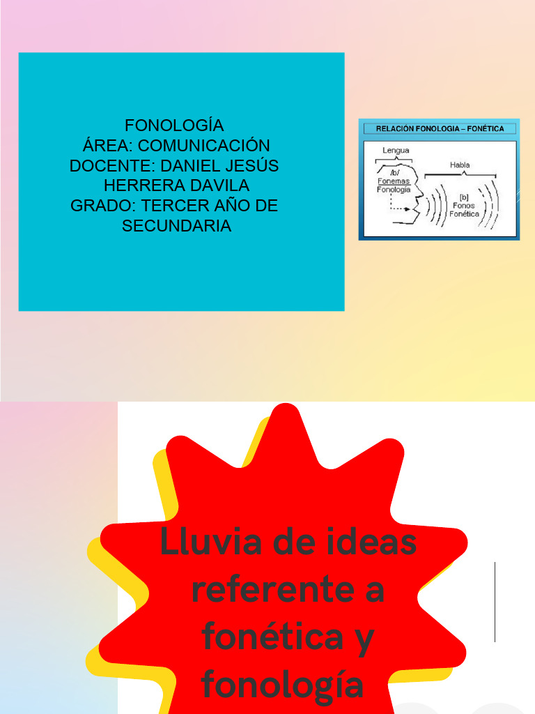 Fonética y Fonología en Secundaria | PDF | Fonología | Fonema