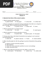 General Science Grade 8 Student Text | PDF | Scientific Method | Experiment