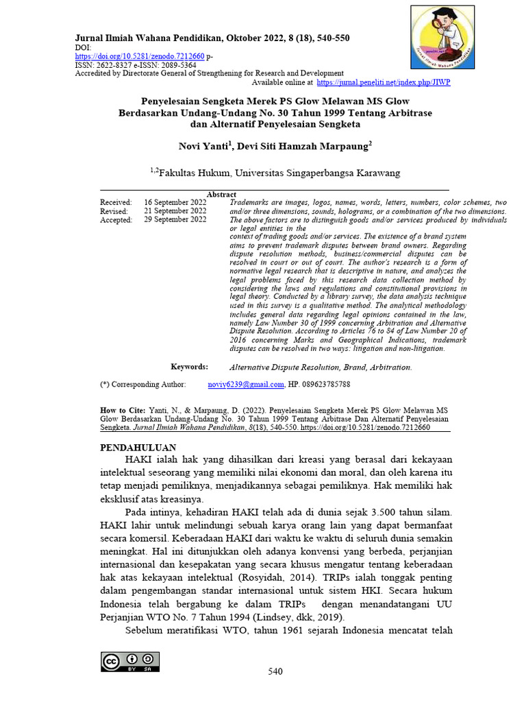 Artikel Hukum Bisnis | PDF | Business | Conflict (Process)