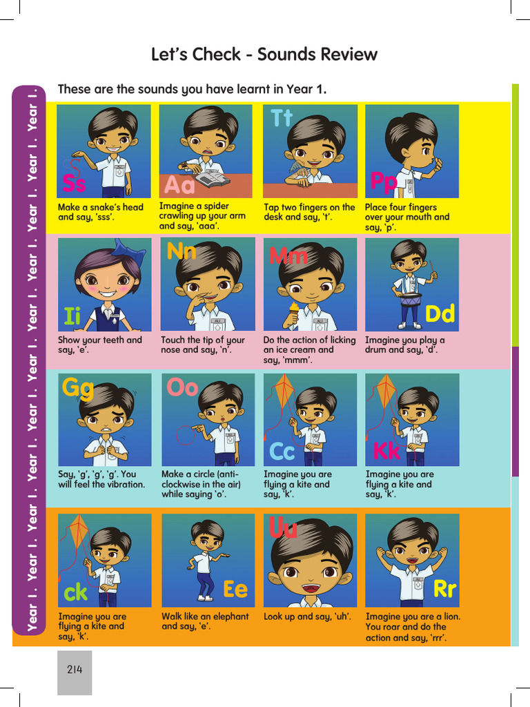 214-225 LBI Year 3 - Sounds Review | PDF