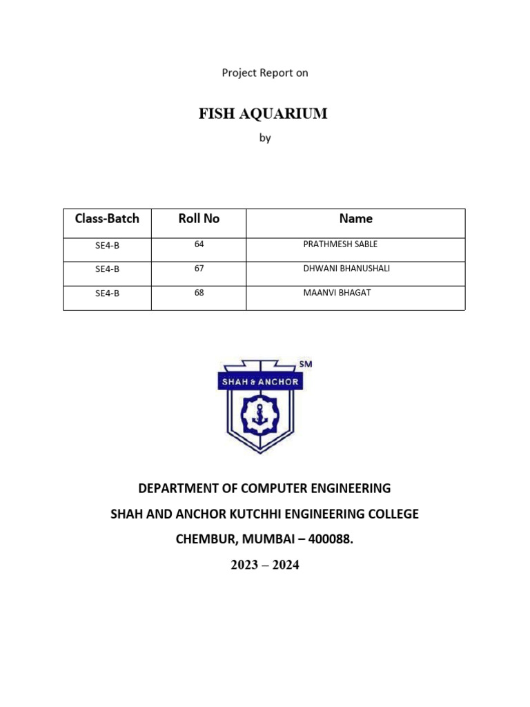 Parva Dedhia - DSE-09 - SE-09 - CG - MINI-PROJECT - REPORT - PARVA ...