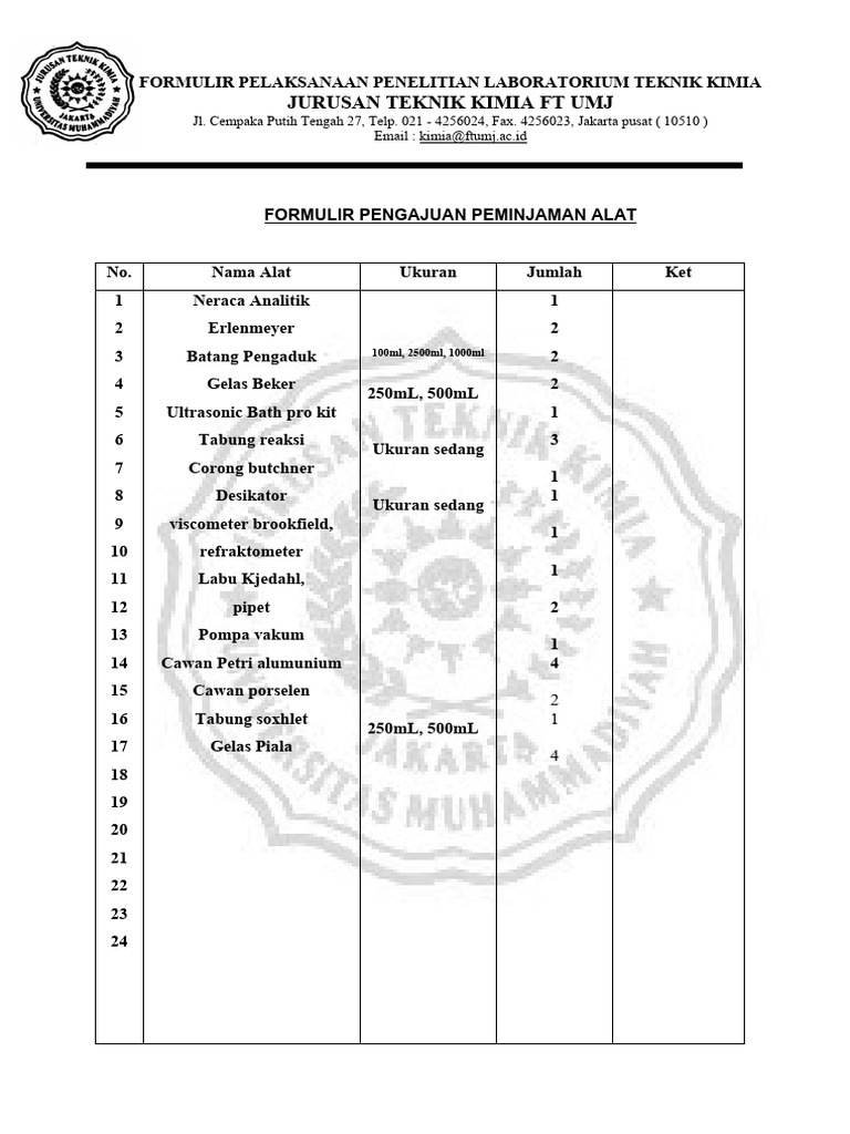 FORMULIR Penelitian Ervan Bagus Haditya | PDF