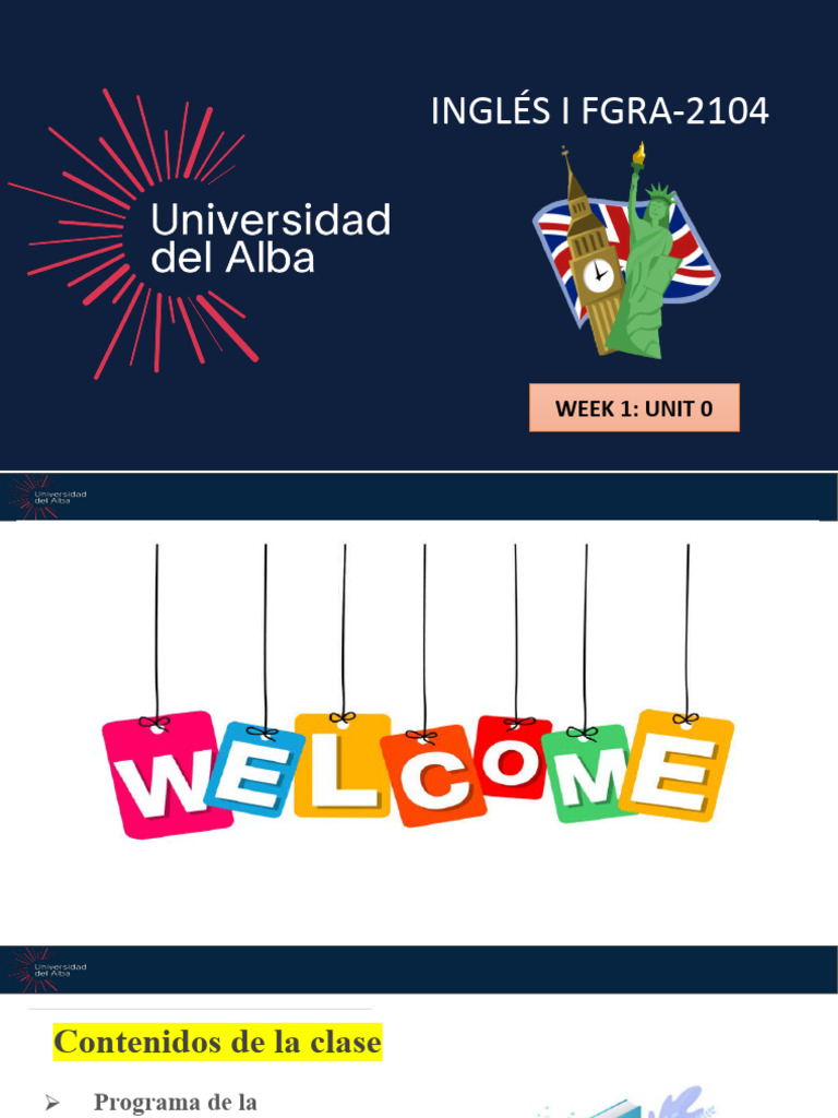 English 1 - Fgra-2104 Week 1 | PDF | Aprendizaje | Pruebas