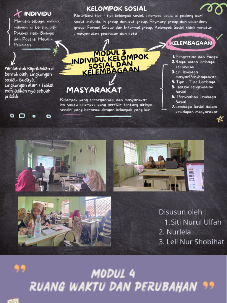 Rangkuman Modul 3 Dan 4 Ips | PDF