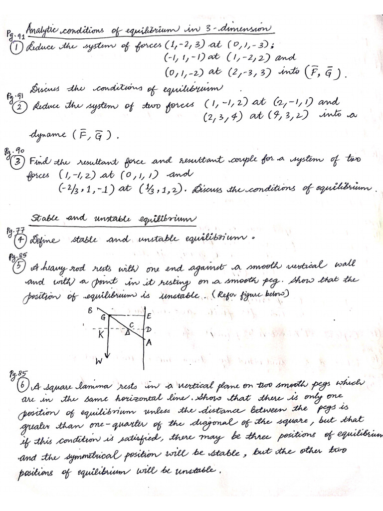 Mechanics Question Paper 2 | PDF
