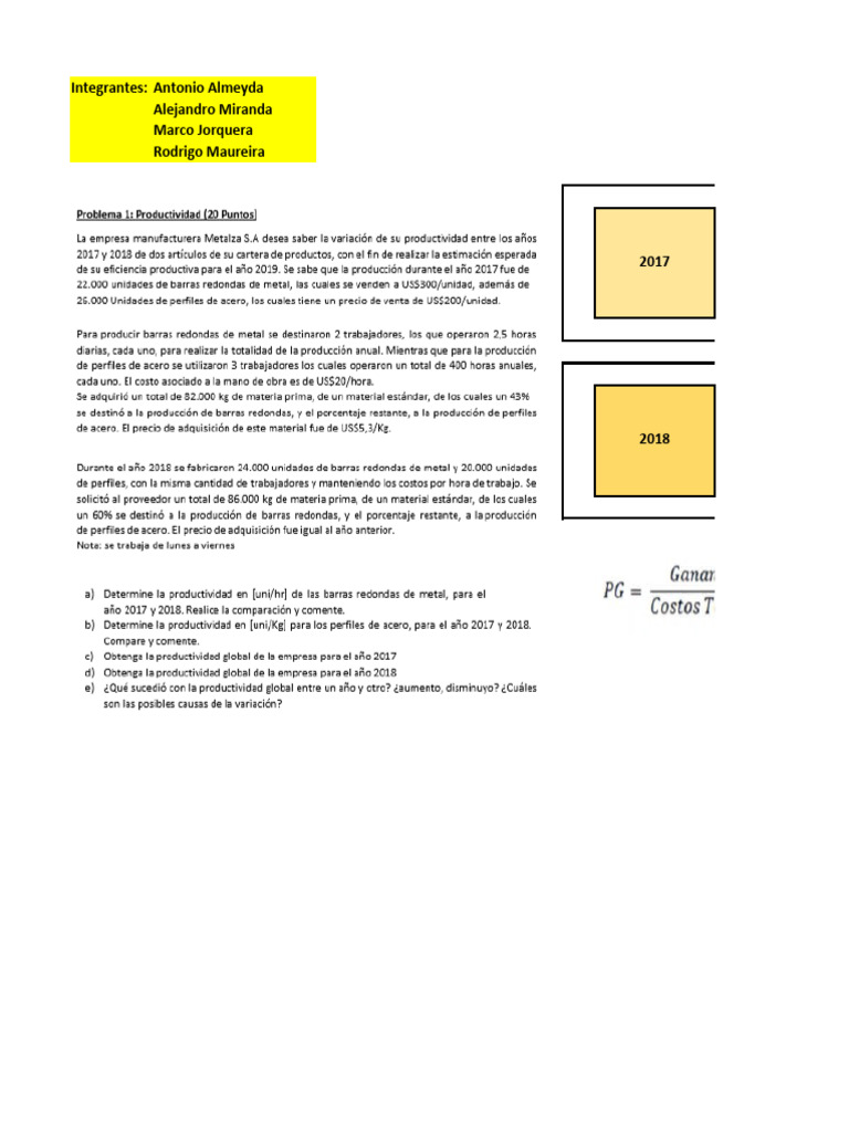 Tarea 1 Gesti N de La Producci N | PDF