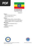 Economics Grade 9 Teacher Guide | PDF | Economics | Microeconomics