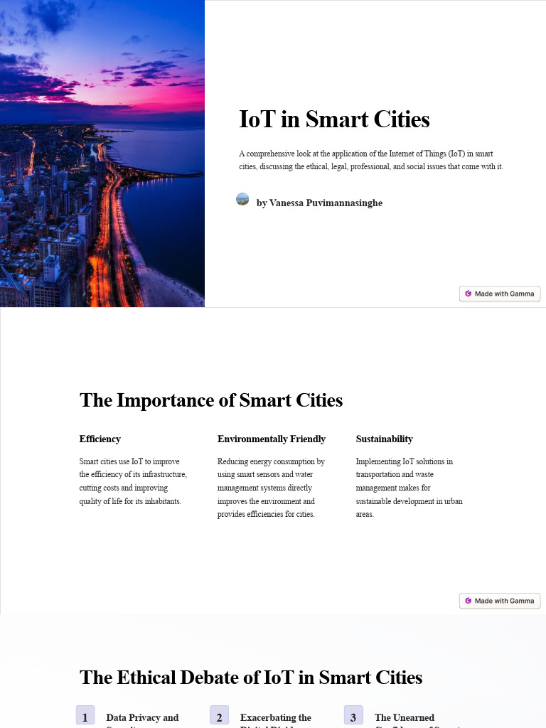 IoT in Smart Cities | Download Free PDF | Internet Of Things | Computing