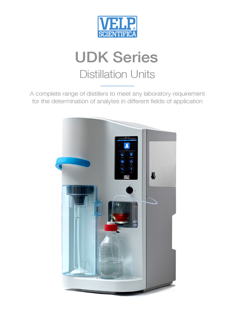 UDK Distillation Units for Lab Analysis | PDF | Titration | Chemistry