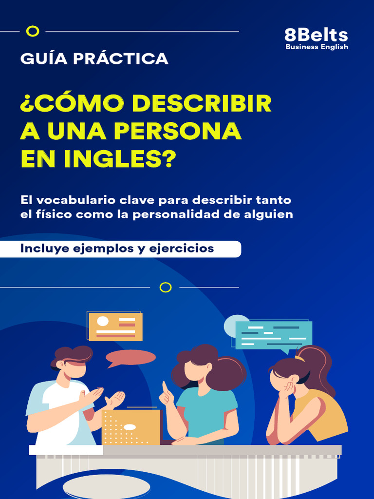 Como Describir A Una Persona en Ingles 8belts Guia PDF | PDF | Lingüística